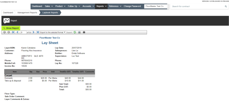 Custom Software | Flooring & Carpet Procurement System | Enlab Software