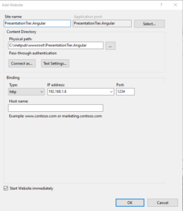 How to build and deploy a three-tier architecture application with C Sharp.