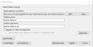 How to build and deploy a three-tier architecture application with C Sharp.